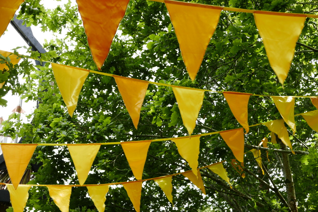 Single Hues Bunting Gallery - The Event Flag Hire Company