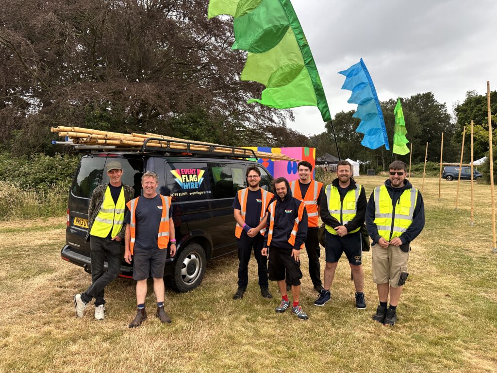 Who We Are & Our Ethos - The Event Flag Hire Company